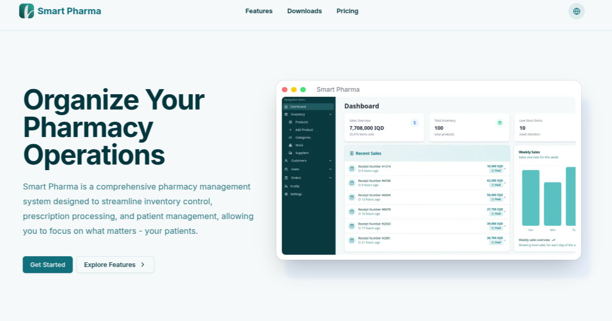 Smart Pharma - Pharmacy Management Software
